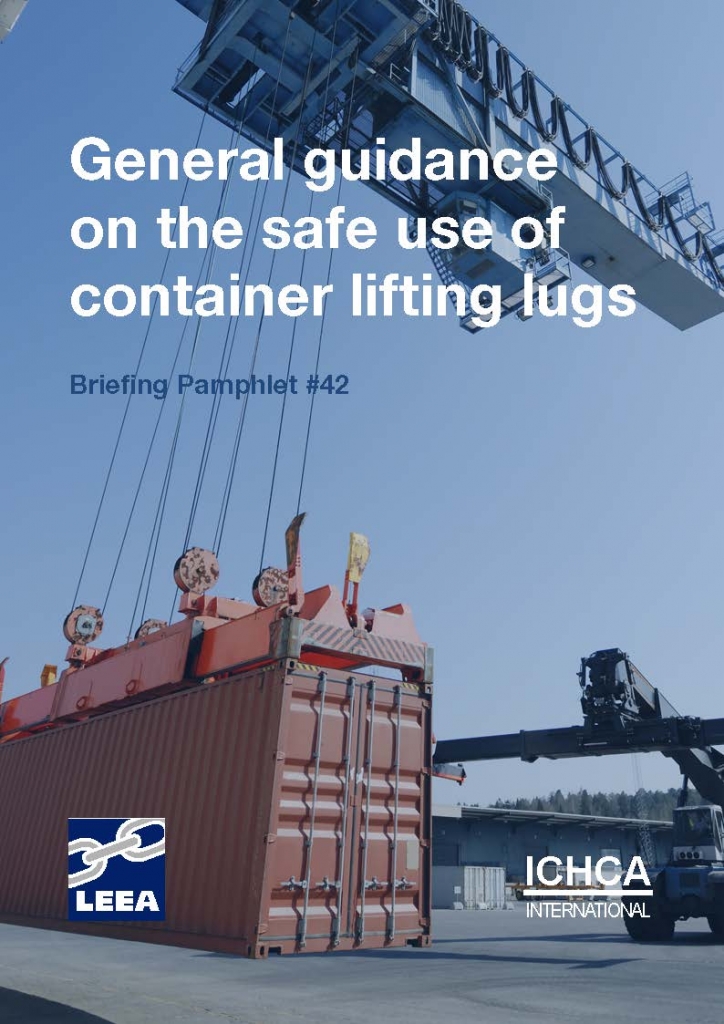 LEEA and ICHCA publish paper on the safe use of container lifting lugs ...