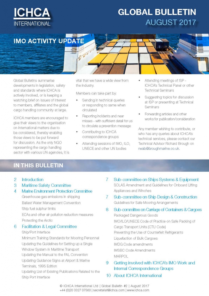 ICHCA Bulletin Archives - ICHCA International