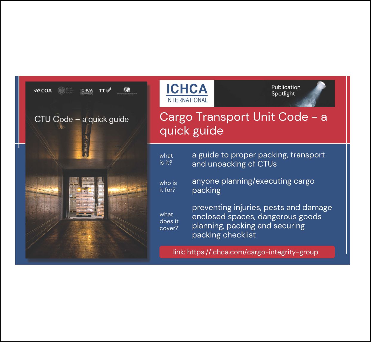 Publication Spotlight: CTU Code – A Quick Guide - ICHCA International