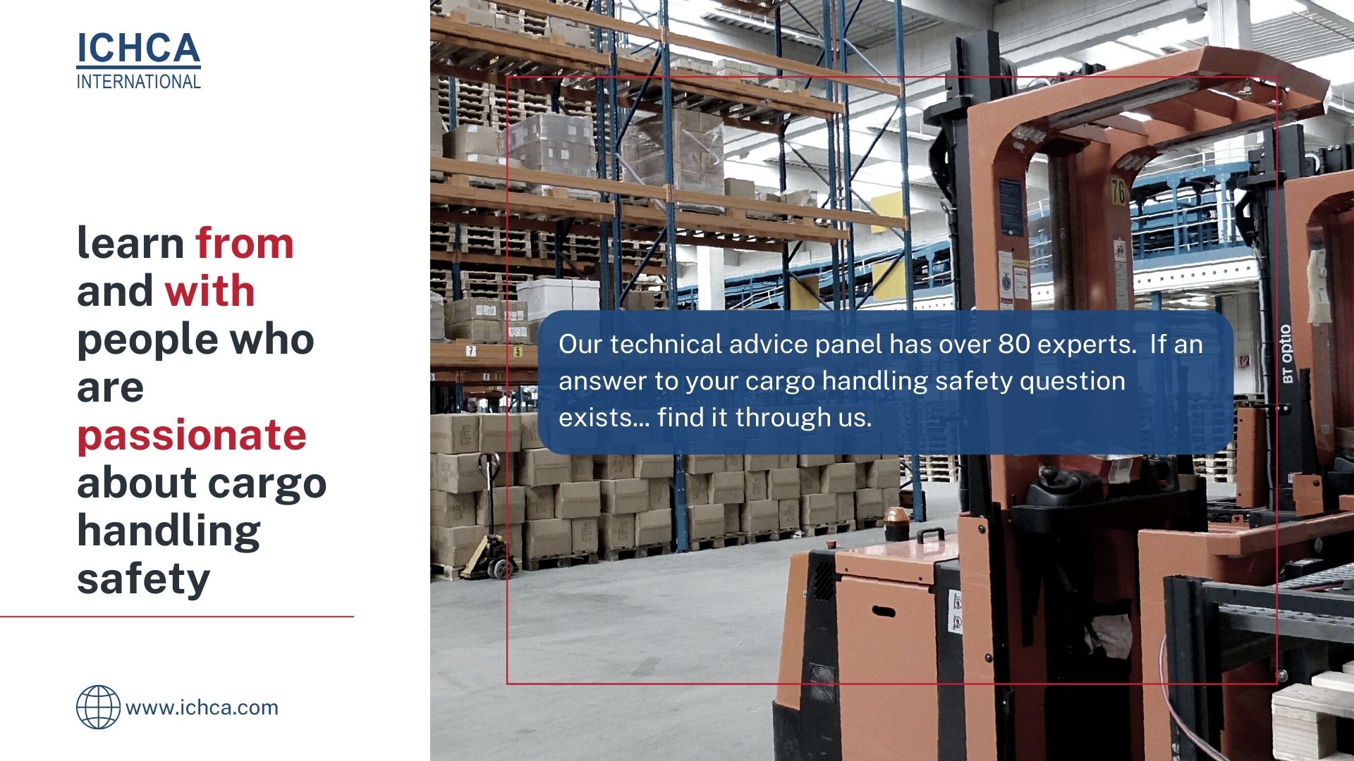 New: Technical Enquiries - details now available on our website - ICHCA ...