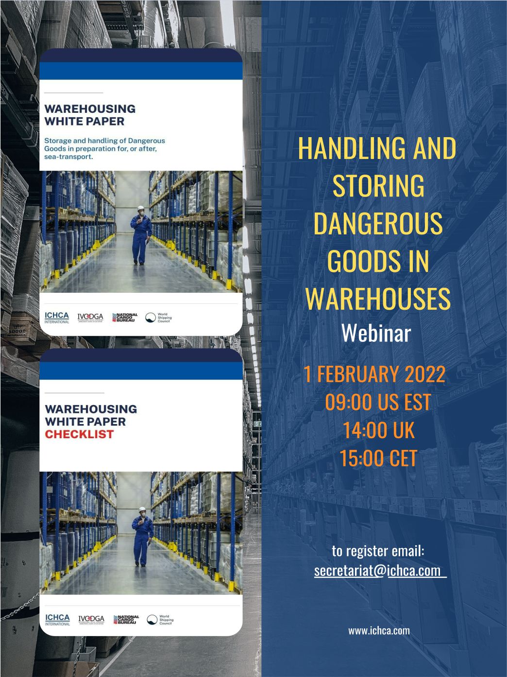 LAST CHANCE TO REGISTER: Handling and Storing Dangerous Goods in ...