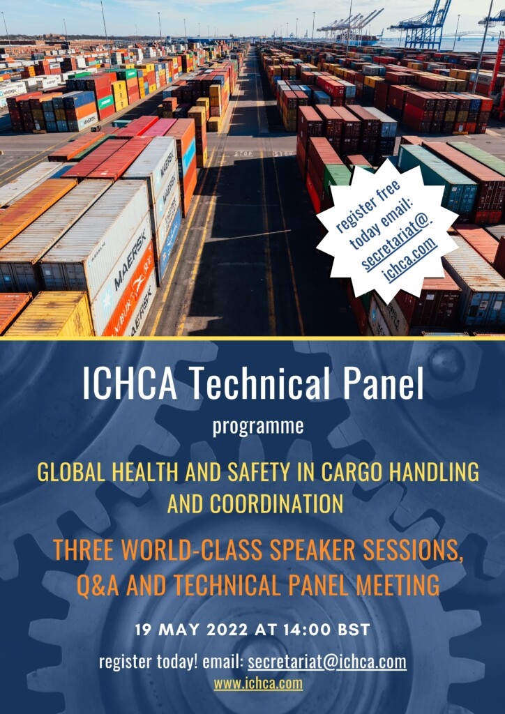Full Programme Released for ICHCA Webinar 19 May - Book now! - ICHCA International