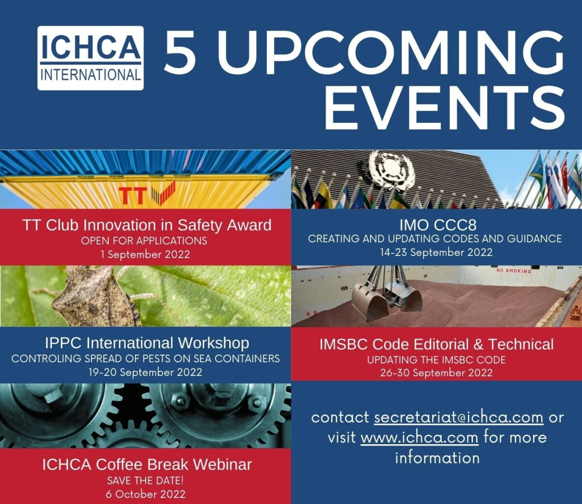 Container Weighing and CTU Packing Roadshows - ICHCA International