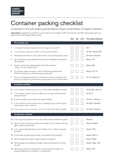 Cargo Integrity Group - ICHCA International