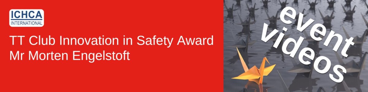 Innovation in Safety Awards Video - Keynote Speech by Mr Morten ...